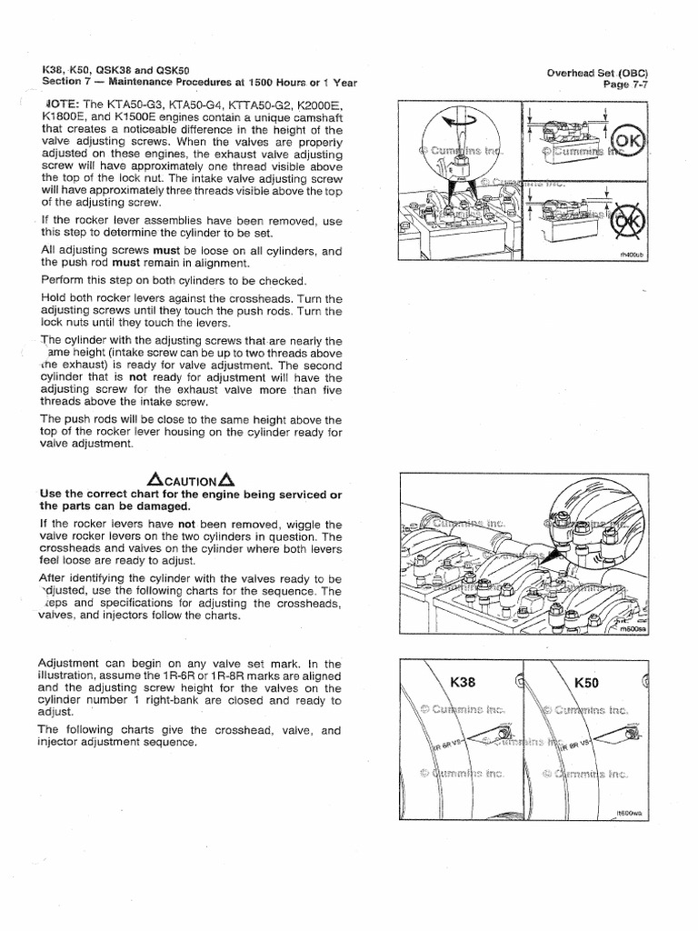 Motor K38 QSK38 QSK50 201 300 | PDF