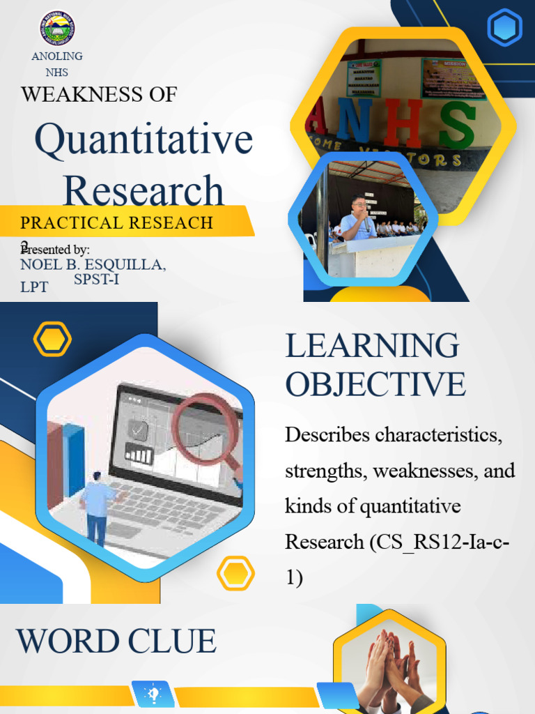 Weaknesses of Quantitative Research | PDF | Quantitative Research ...