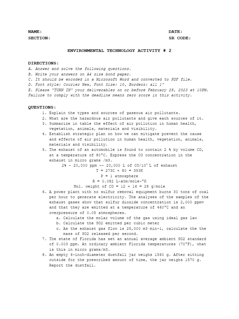 Activity No. 2 | PDF