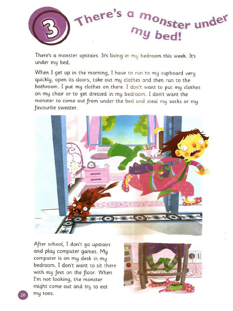 There's A Monster Under My Bed | PDF