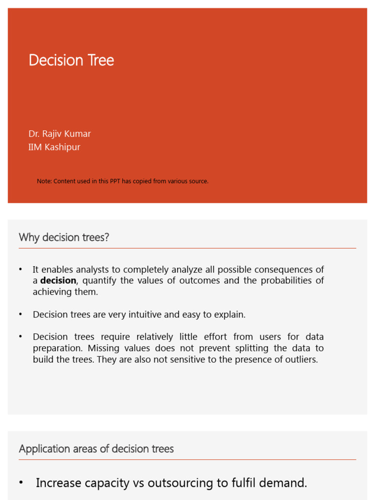 Session 17-Decision Tree | PDF | Applied Mathematics | Machine Learning