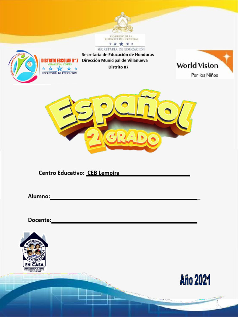 Cartilla Espanol 2 | PDF | Sustantivo | Cómics