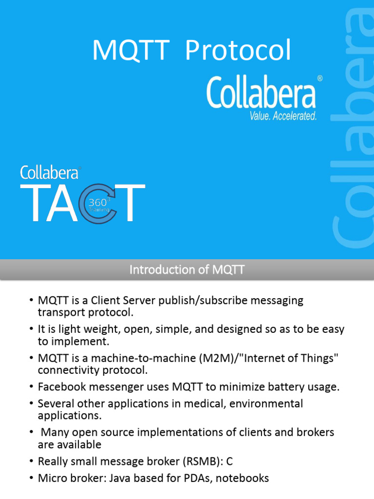 Application Protocol - MQTT | PDF | Computer Networking | Telecommunications