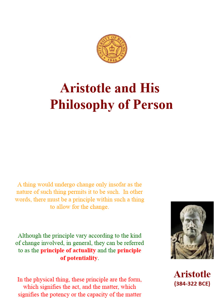 Aristotle's Philosophy of Human Existence | PDF | Happiness | Ancient ...