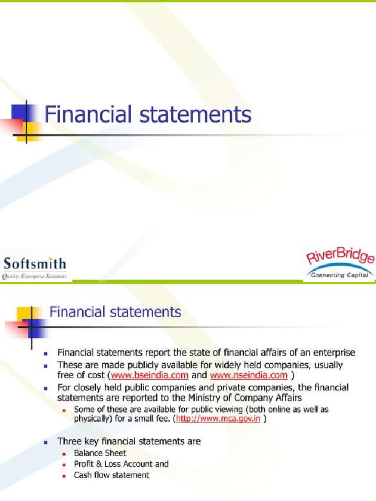 Financial Statements | PDF