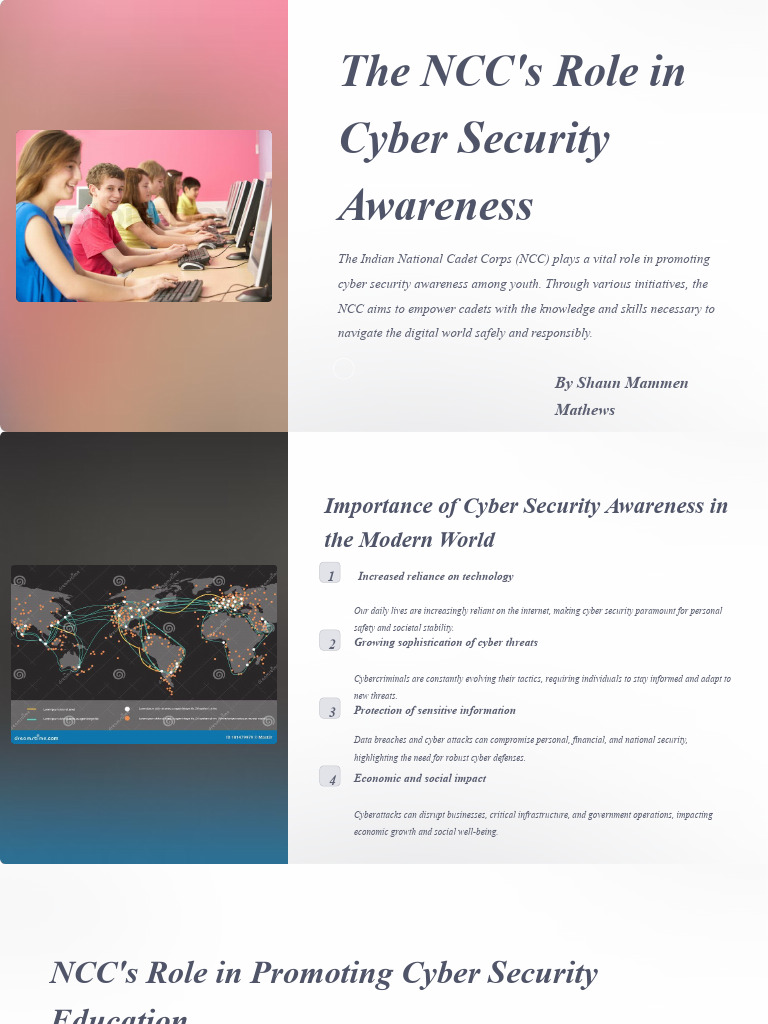 The NCCs Role in Cyber Security Awareness | PDF | Security | Computer Security