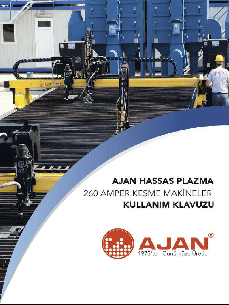 Ajan 260a Hassasplazma Kullanim Kilavuzu | PDF