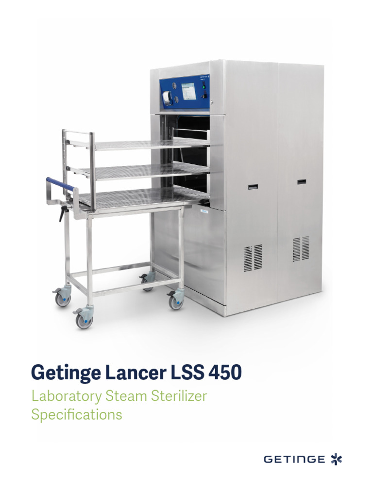 Getinge Lancer Lss 450 Prod Spec Usl Rel2 191009-En-Global-1 | PDF ...