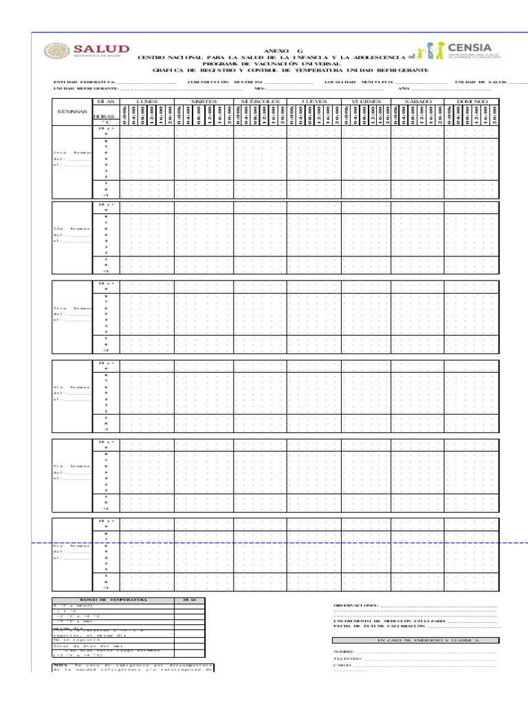 Anex G Temp de Refri | PDF
