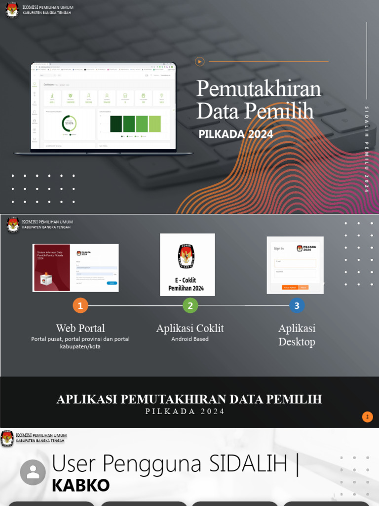 Materi Sidalih 2024 | PDF | Pengelolaan Keuangan & Uang | Komputer