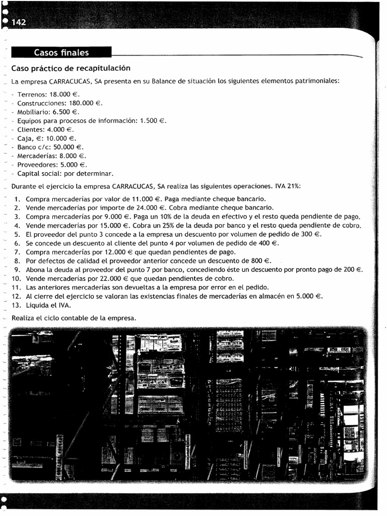 7 - U6 Pag 142 Casos Finales 1-Enunciado | PDF