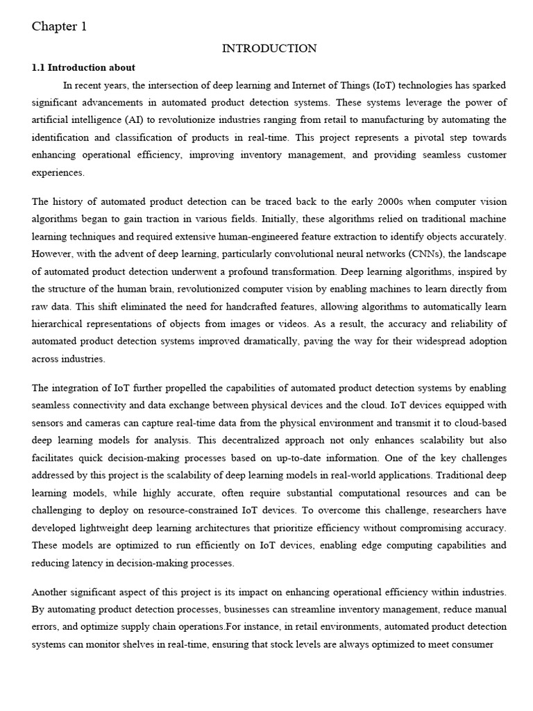 Phase 1 Pdf Internet Of Things Deep Learning