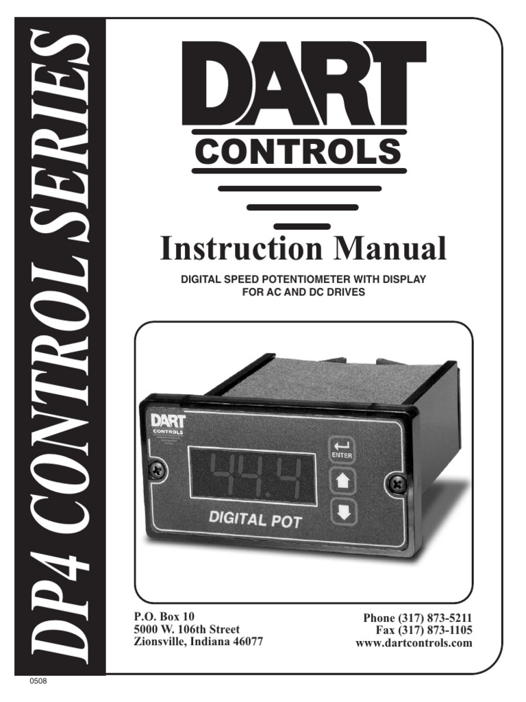 DP4 TRIManual | PDF | Parameter (Computer Programming) | Read Only Memory