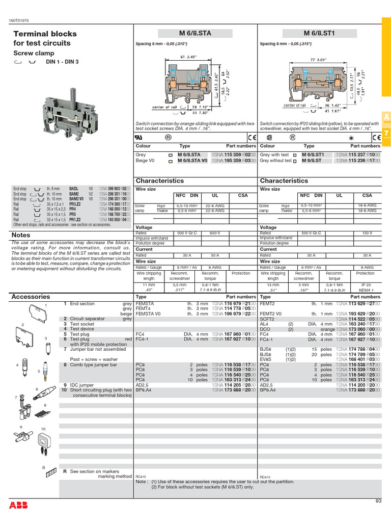 Bornes de Afericao | PDF | Electrical Connector | Equipment