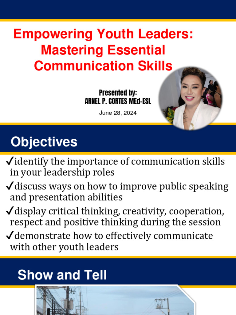 Empowering Youth Leaders Mastering Essential Communication Skills - HFP ...