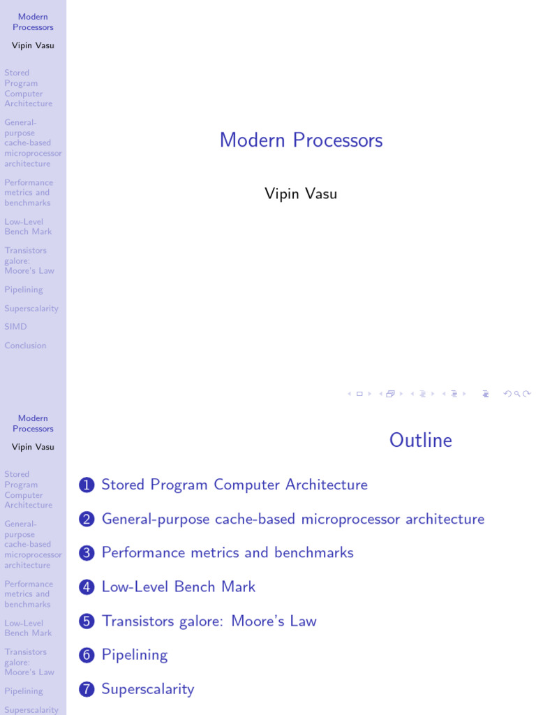 Modern Processors | PDF | Central Processing Unit | Computer Architecture