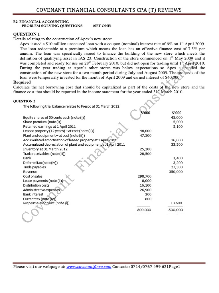 B2 Problem Solving - Set 1 (2018) | PDF | Equity (Finance) | Deferred Tax B2 Problem Solving - Set 1 (2018) | PDF | Equity (Finance) | Deferred Tax