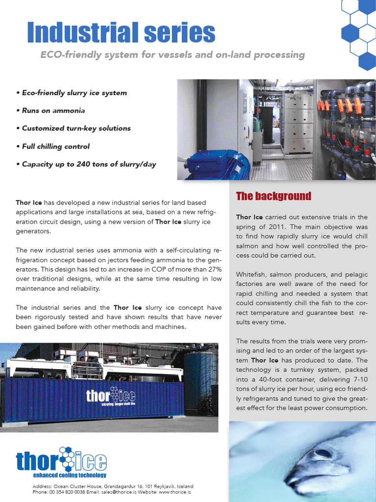 Thor Ice Industrial Series | PDF | Electrical Engineering | Electricity