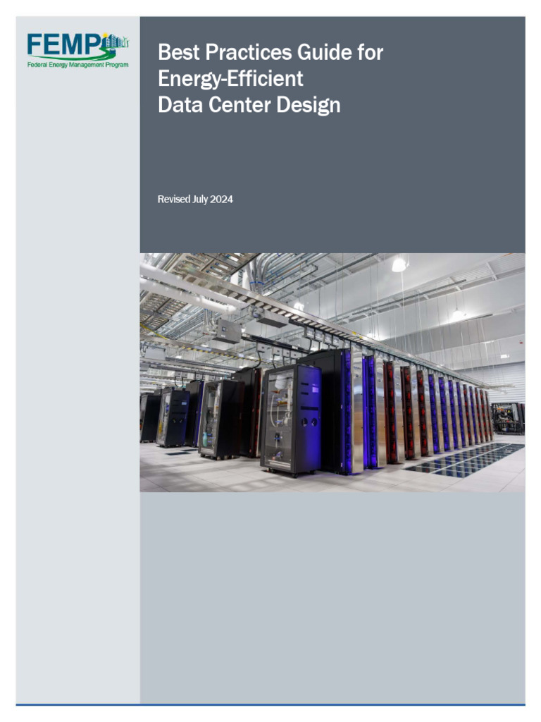 NREL Data Center Design Guide 2024 | PDF | Data Center | Air Conditioning