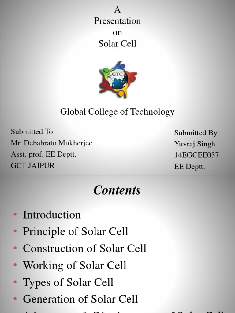 14 Semiconductor Elctronics 4d solar cell | PDF | Solar Cell | Silicon