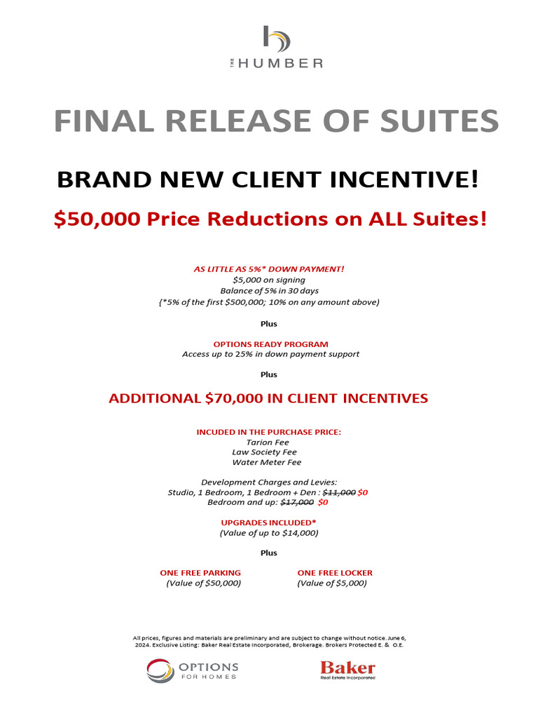 Humber Sell Down Client Package | PDF | Mortgages | Owner Occupancy