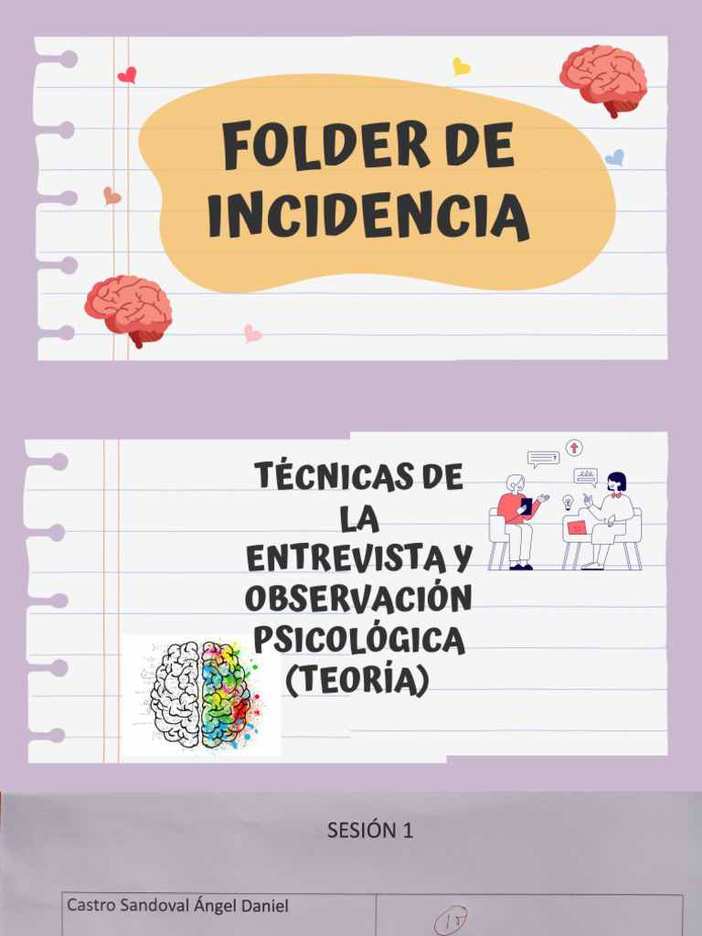 Tecinicas de La Entrevista Teoría 1 | PDF