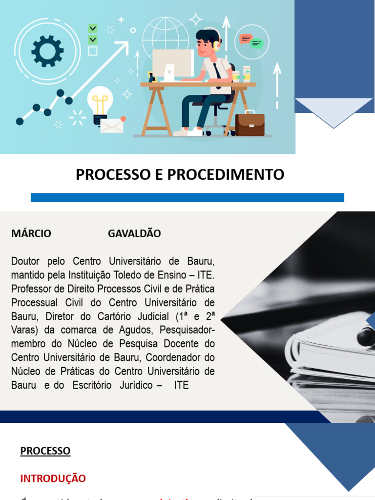 Entendendo Processo e Procedimento Jurídico | PDF | Ação judicial ...
