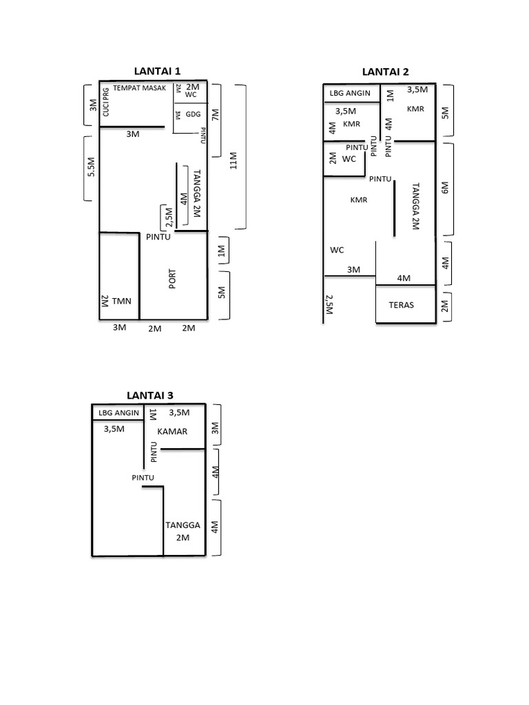 DENAH | PDF