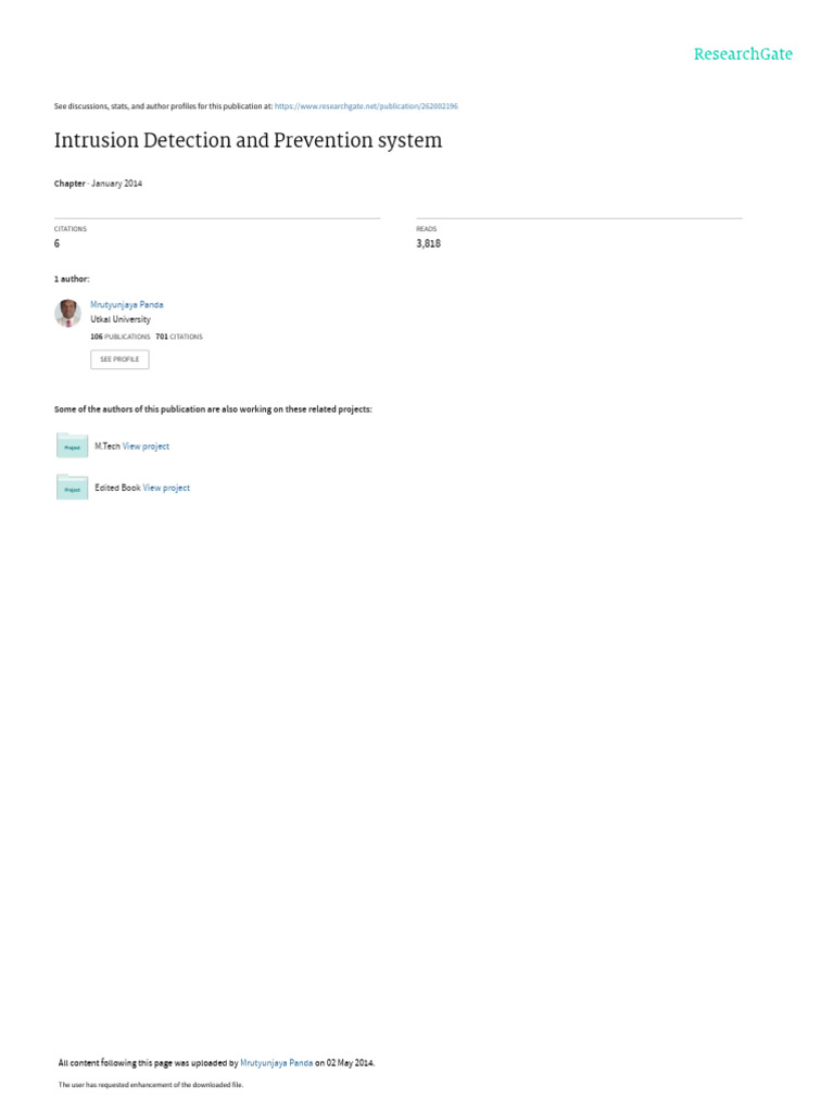 CH 5 Idps Igiglobal | PDF | Computer Network | Computing