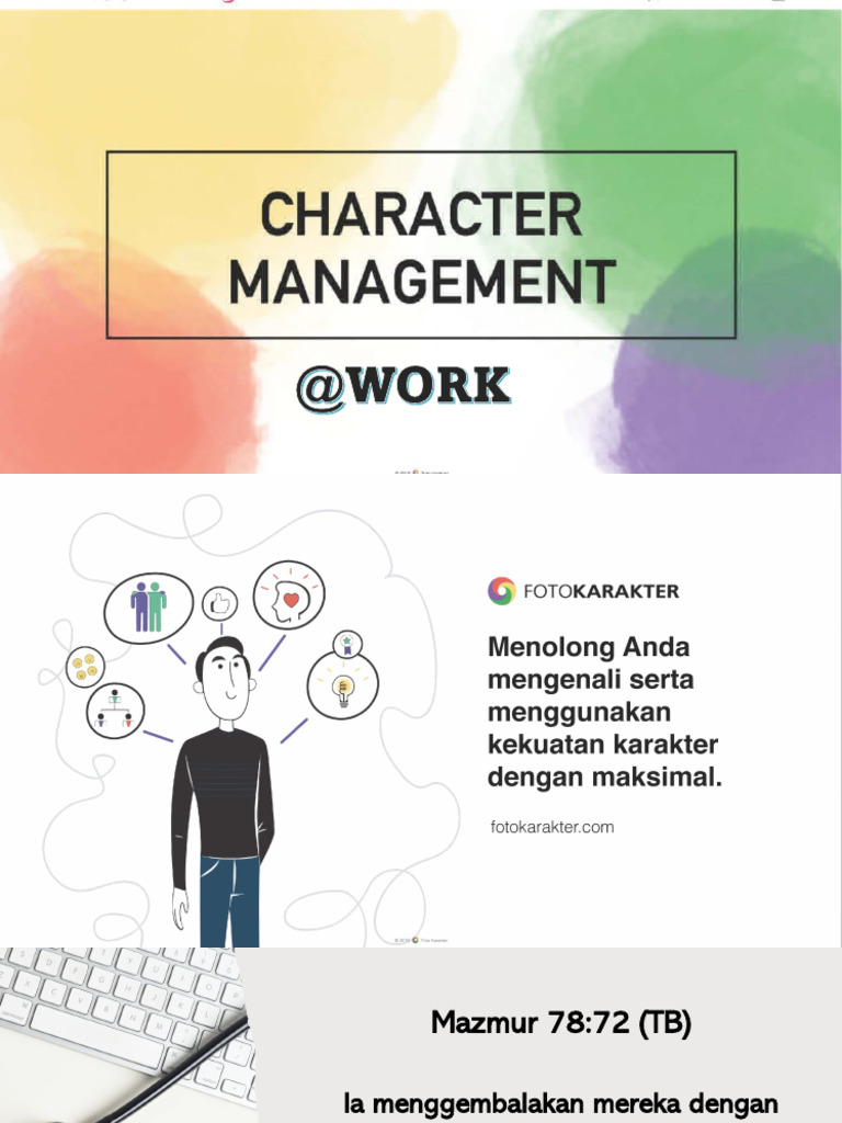 Character Management @work - Marubeni | PDF | Pengembangan Diri