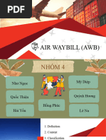 Air Waybill IATA Resolution 600a | PDF | Trade
