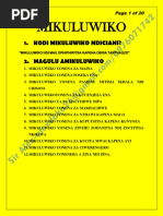 Chichewa Words and Meanings Guide | PDF | Foods | Languages