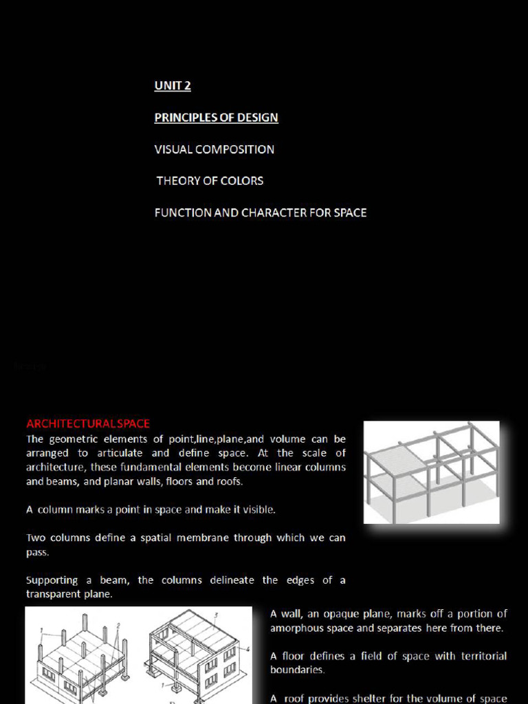 Unit 2 Principles and Elements of Design | PDF