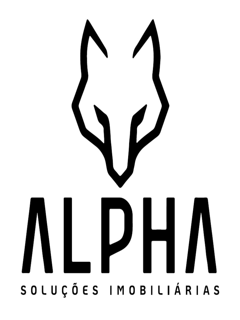 Logo Alpha Imóveis - Vetor | PDF