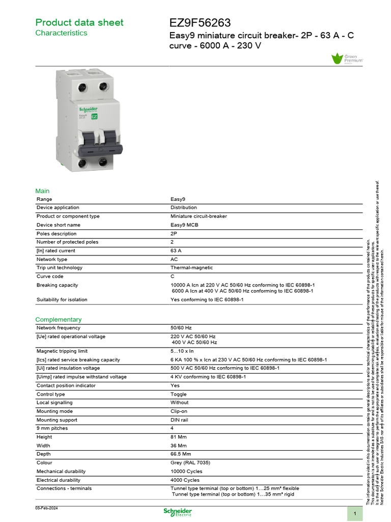Ez9f56263 Datasheet Ae en-gb | PDF | Alternating Current | Manufactured ...