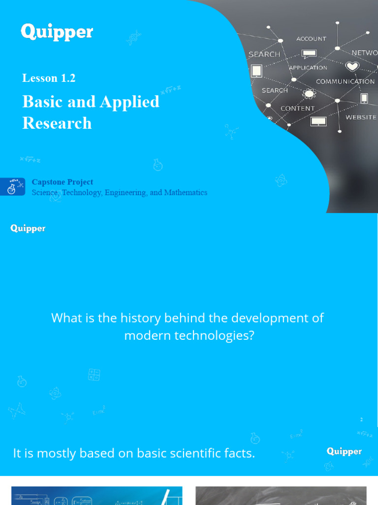 Basic and Applied Research | PDF | Basic Research | Science