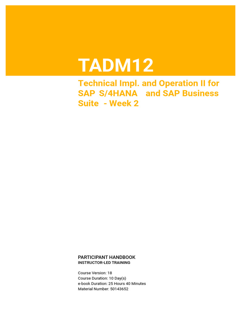 Documents null-TADM12 2 | PDF | Information Technology | Computer Engineering