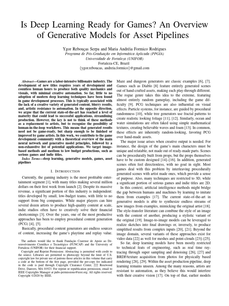 2020 SeGAH - Assets | PDF | Artificial Neural Network | Computational Neuroscience