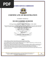 Application Form For Registration - ICPAK | PDF | Accountant | Government