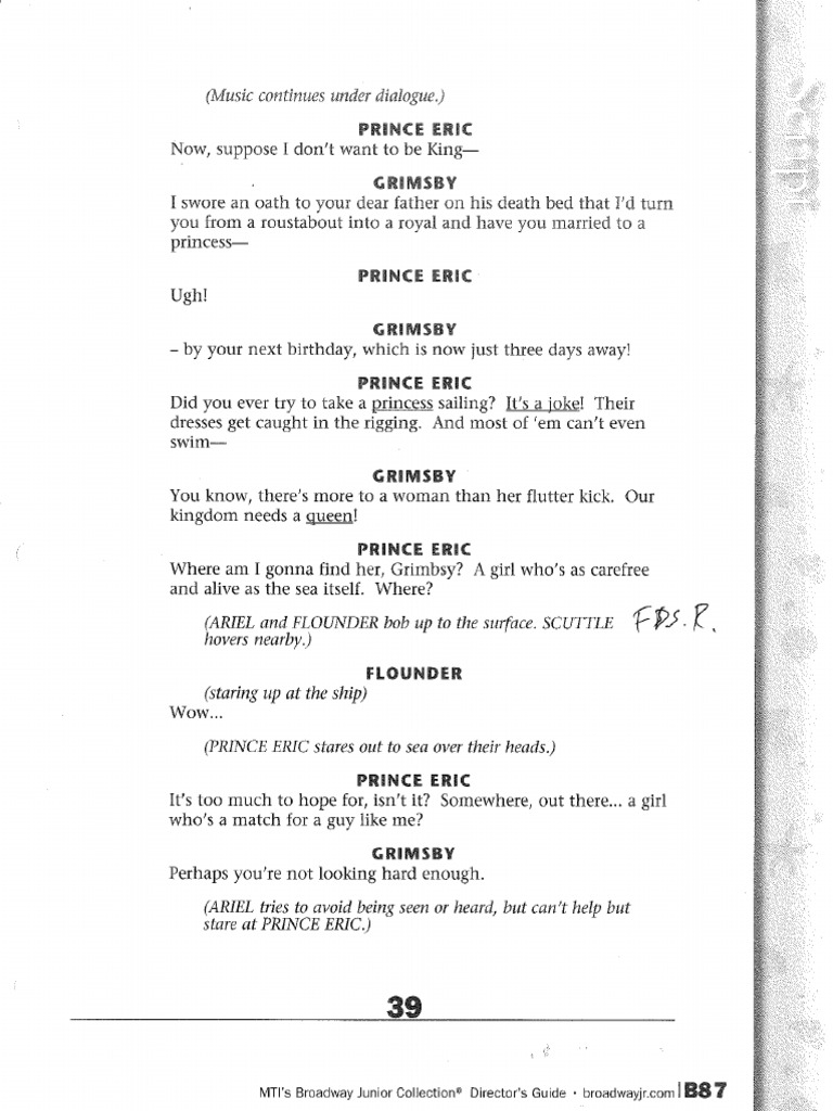 Eric Grimsby Script | PDF