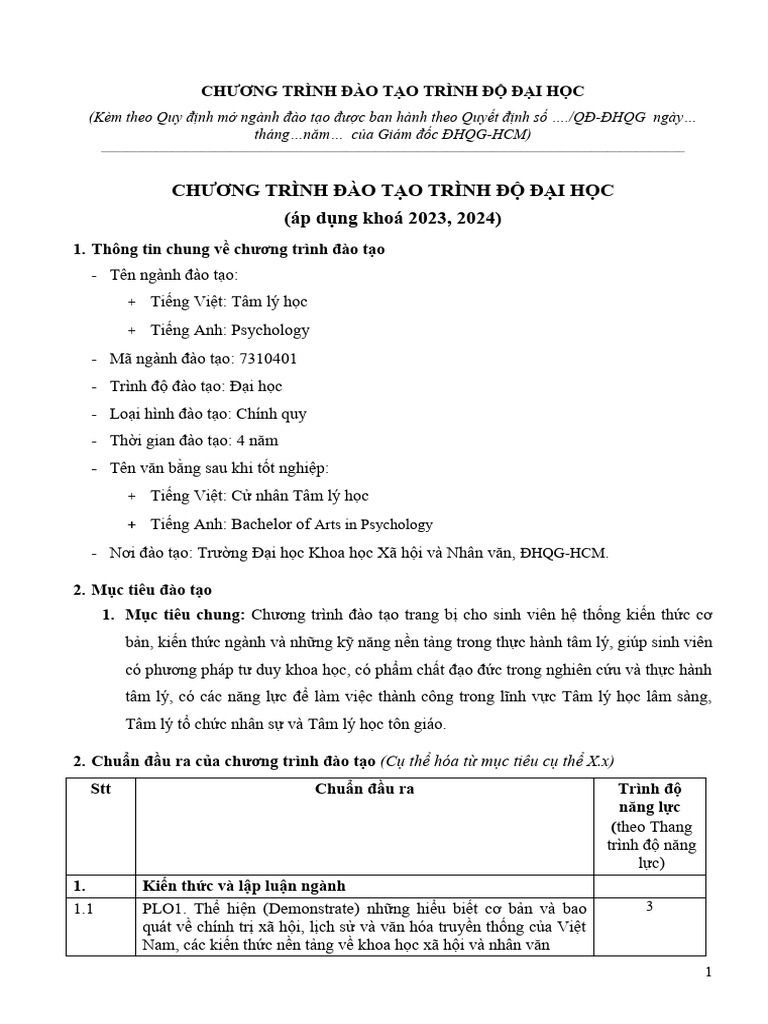 Chuong Trinh Hoc | PDF