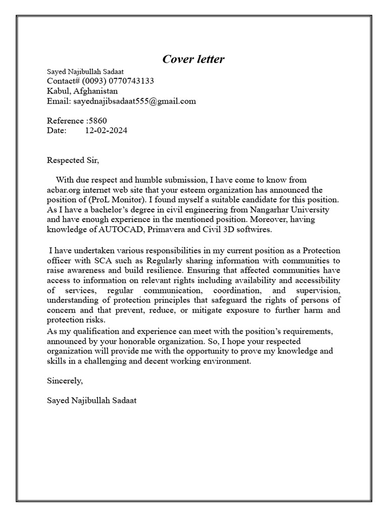 Sibghatullah Mujaddidi For PRoL Monitor | PDF