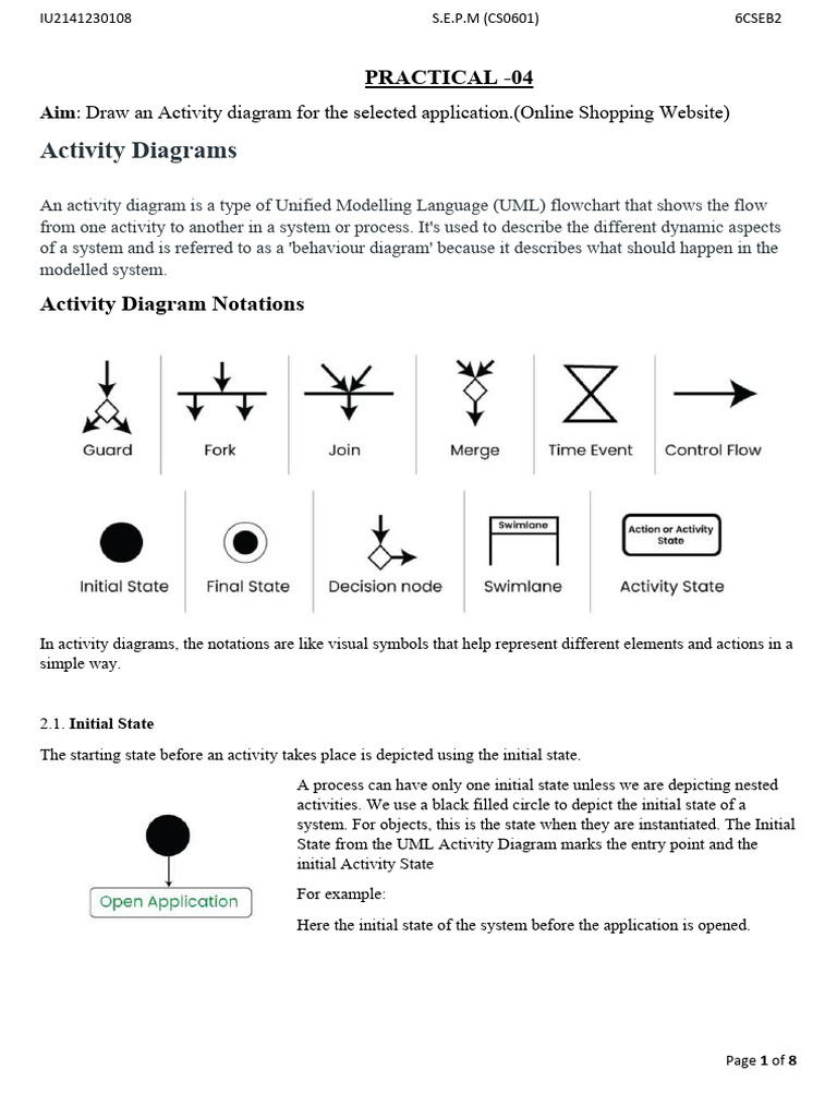 Lab4 | PDF | Unified Modeling Language | Computing