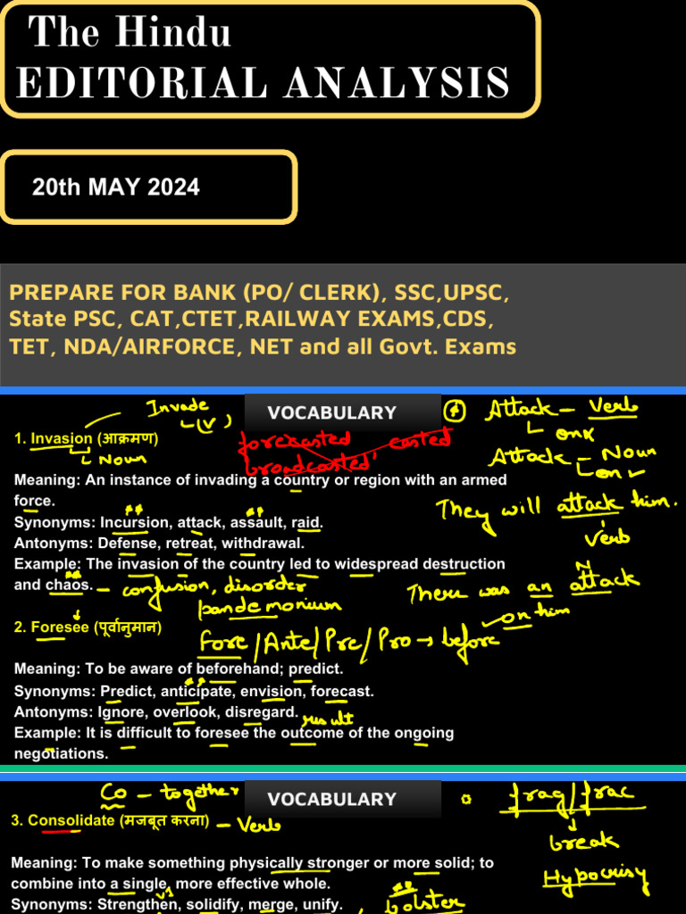 Editorial Analysisi 20th May by Nimisha Bansal | PDF
