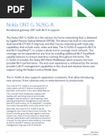 Nokia Ont Xs 010x Q Datasheet en | PDF | Fiber To The X | Computer Science