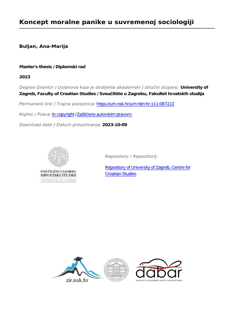 Buljan Ana-Marija Diplomski Rad | PDF