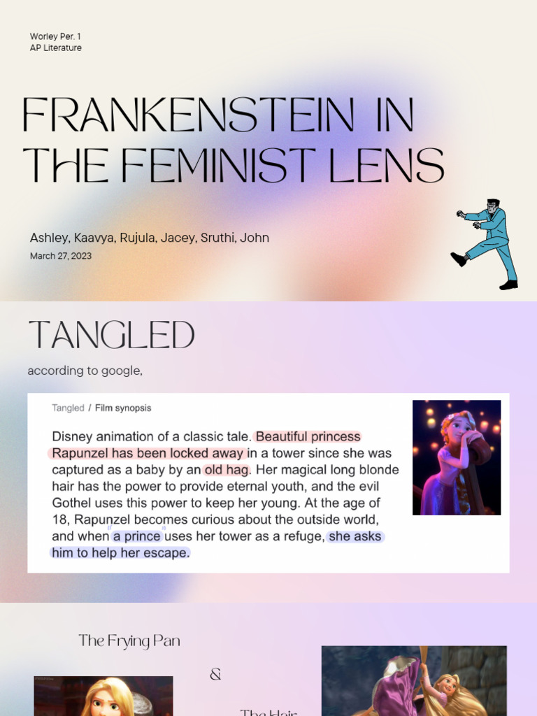 22.23 Frankenstein Lit Crit Exemplar Presentations | PDF | Feminism | Gender Studies
