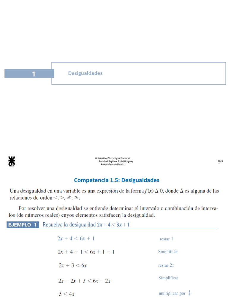 2 Desigualdades - Valor Absoluto | PDF | Distancia | Análisis complejo