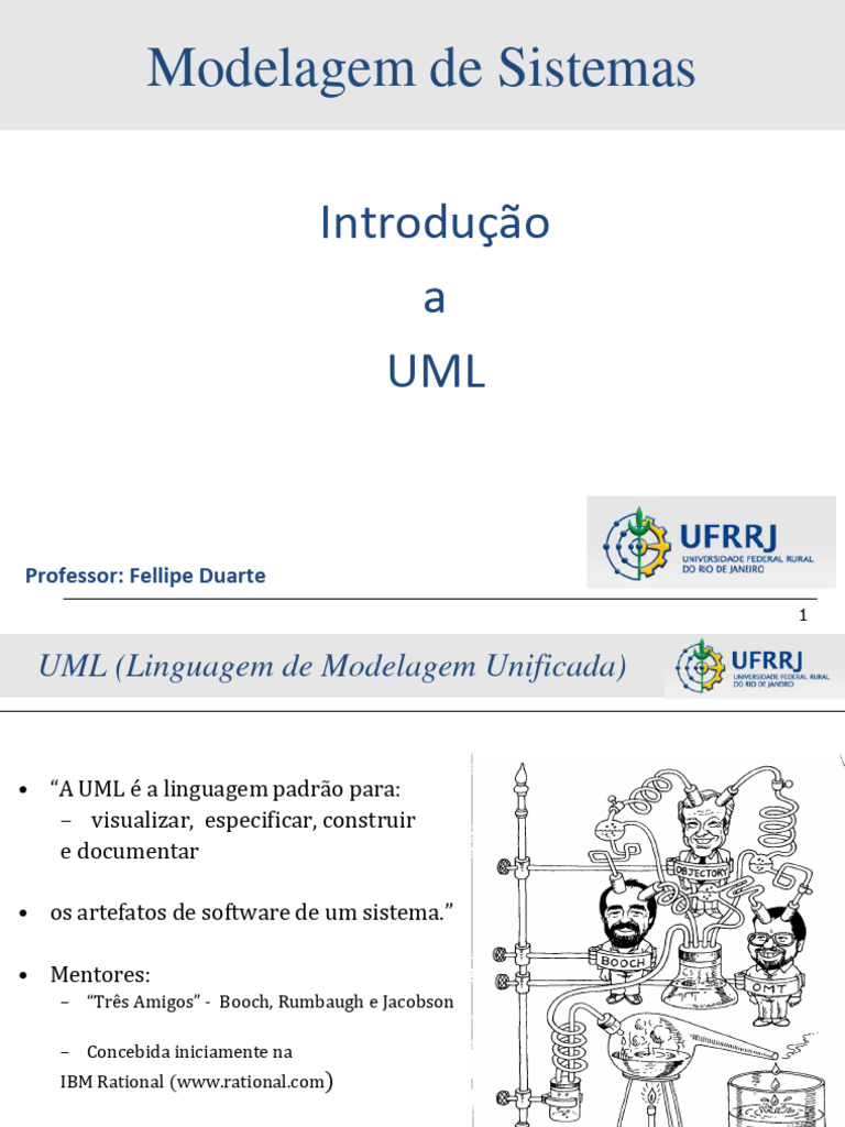 04 - 3 - Introduo - A - UML | PDF | Linguagem de modelagem unificada ...