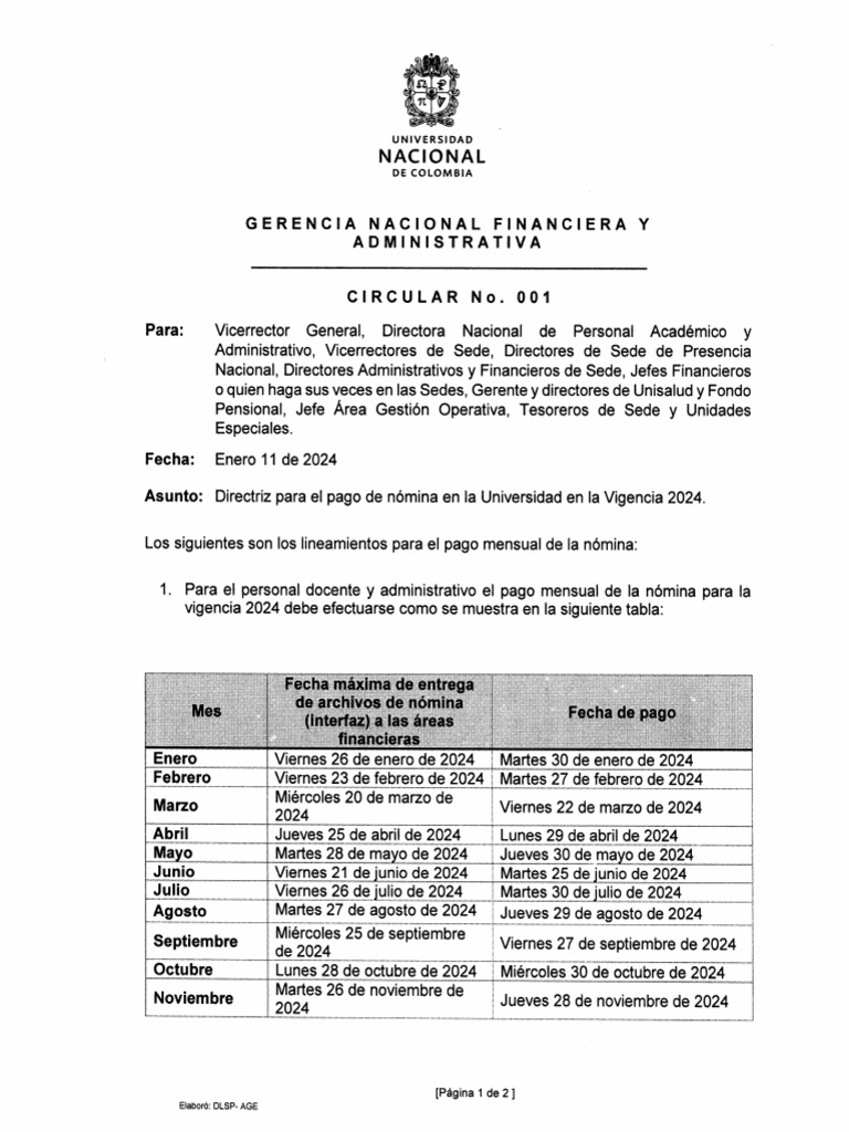 CIRCULAR-01-2024-DIRECTRIZDEPAGO | PDF